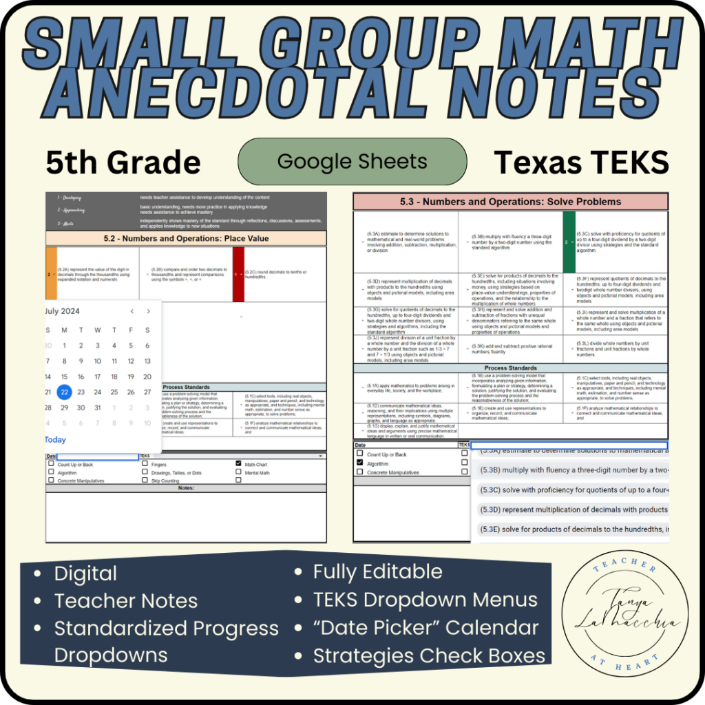 Shop my Valuable Math and Reading Resources Here - Tanya LaMacchia ...